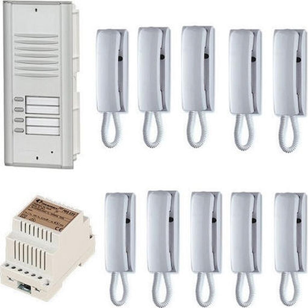 Κιτ.θυροτηλεφωνου 10 διαμερ. KIT10V Electromes